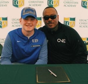 Kaleb Lowe Signs Letter of Intent for University of Dubuque - Legacy ...