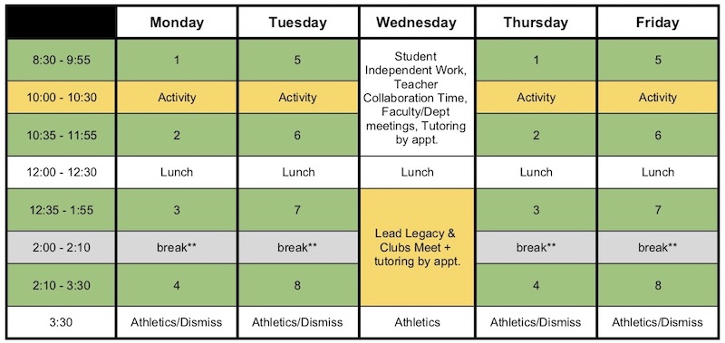 Distance Learning Plan | Upper School - Legacy Christian Academy