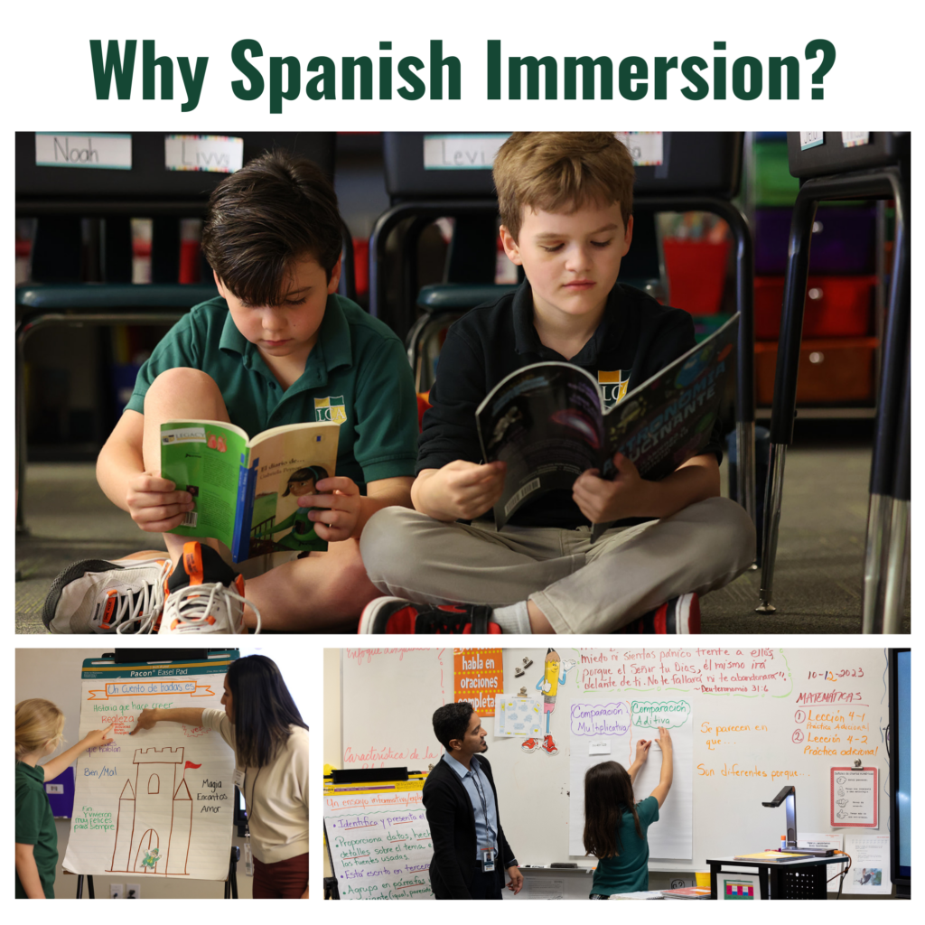 Spanish Immersion - Legacy Christian Academy